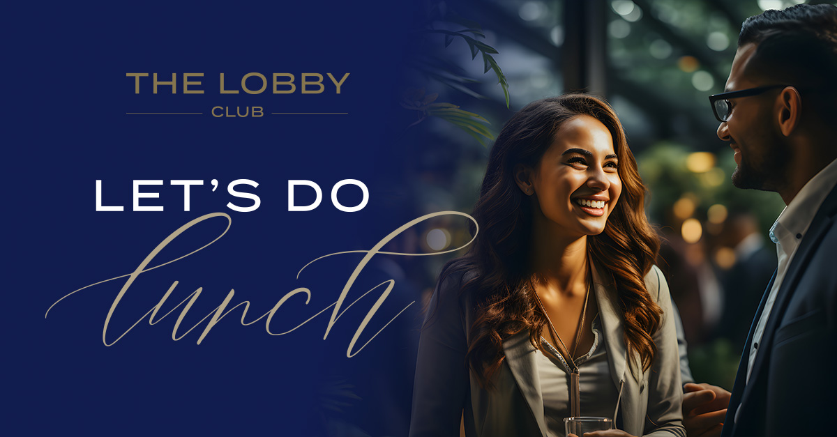 Event RSVP - Let's Do Lunch - The Lobby Club